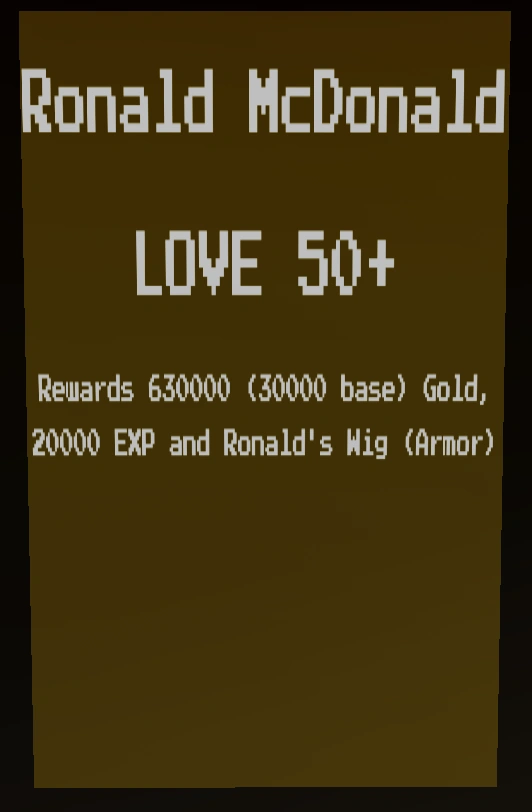 Ronald McDonald | Untitled UTMM Game Wiki | Fandom