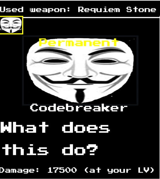 Codebreaker | Untitled UTMM Game Wiki | Fandom
