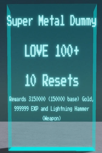 Super Metal Dummy | Untitled UTMM Game Wiki | Fandom