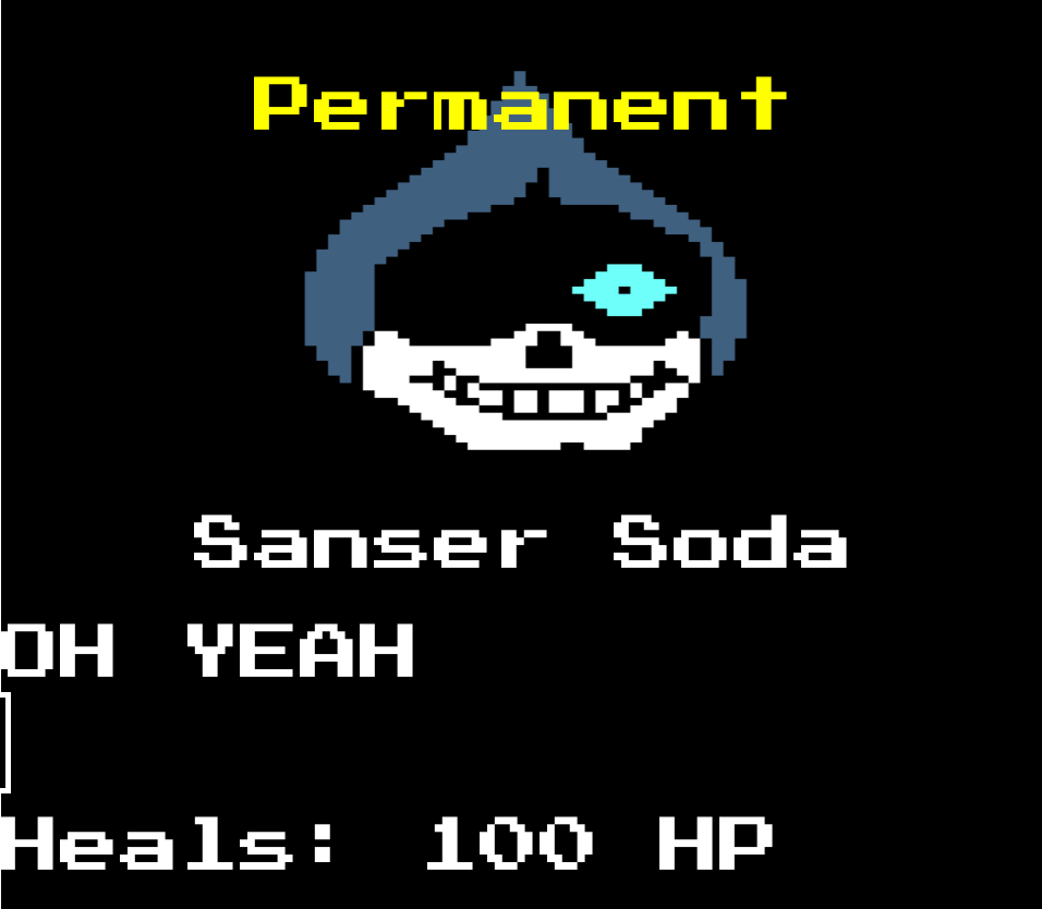 Sanser Soda | Untitled UTMM Game Wiki | Fandom