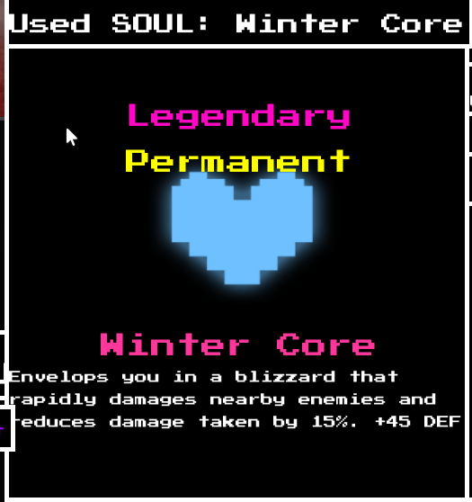 Winter Core | Untitled UTMM Game Wiki | Fandom