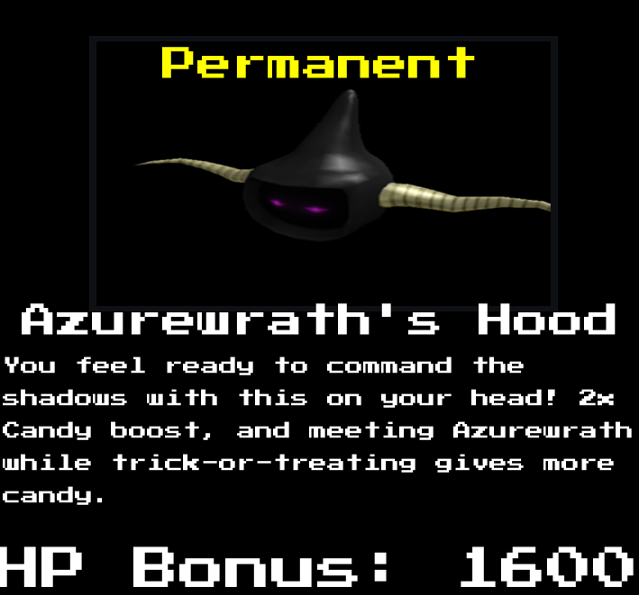Azurewrath's Hood | Untitled UTMM Game Wiki | Fandom
