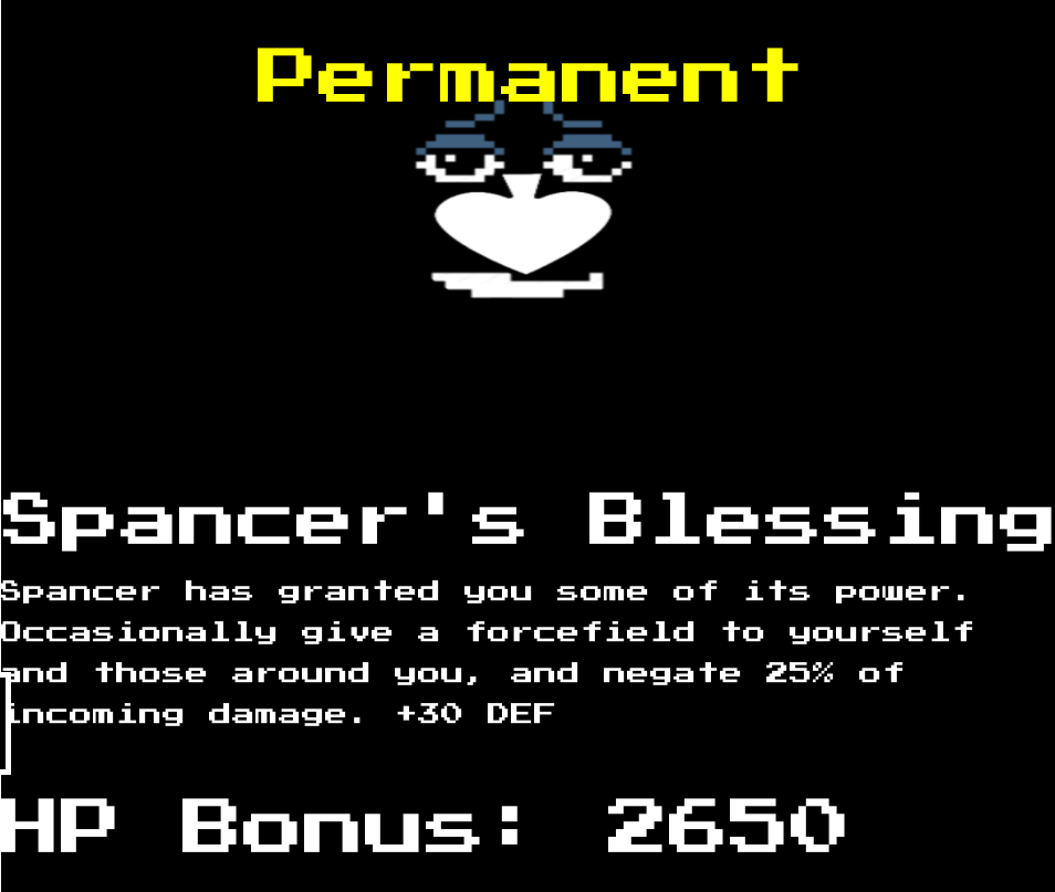 Spancer's Blessing | Untitled UTMM Game Wiki | Fandom
