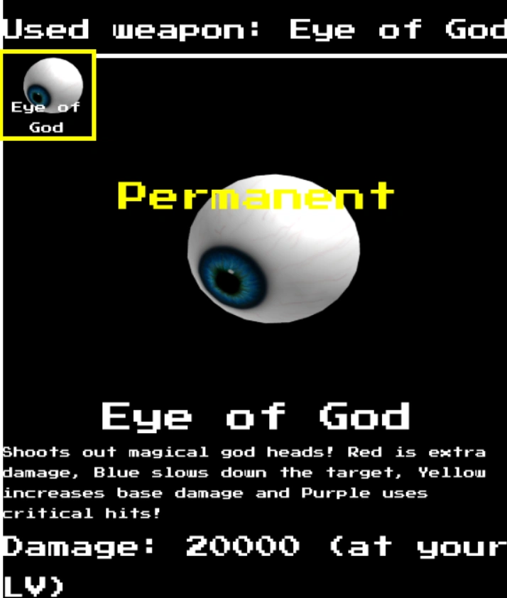 Eye of God | Untitled UTMM Game Wiki | Fandom