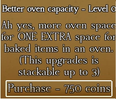 Better Oven Capacity | Untitled Bakery Wiki | Fandom