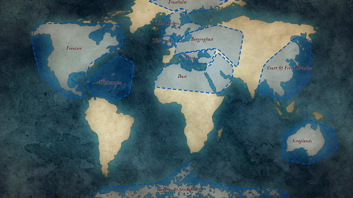 World Map | Untold Chronicles Wiki | Fandom