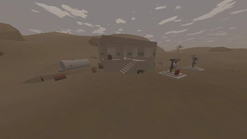 Unlisted Gas Station, Arid | Unturned Bunker Wiki | Fandom