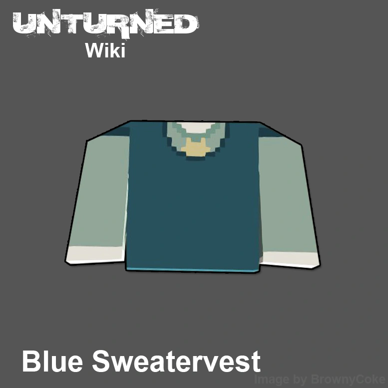 Blue Sweatervest | Unturned Bunker Wiki | Fandom