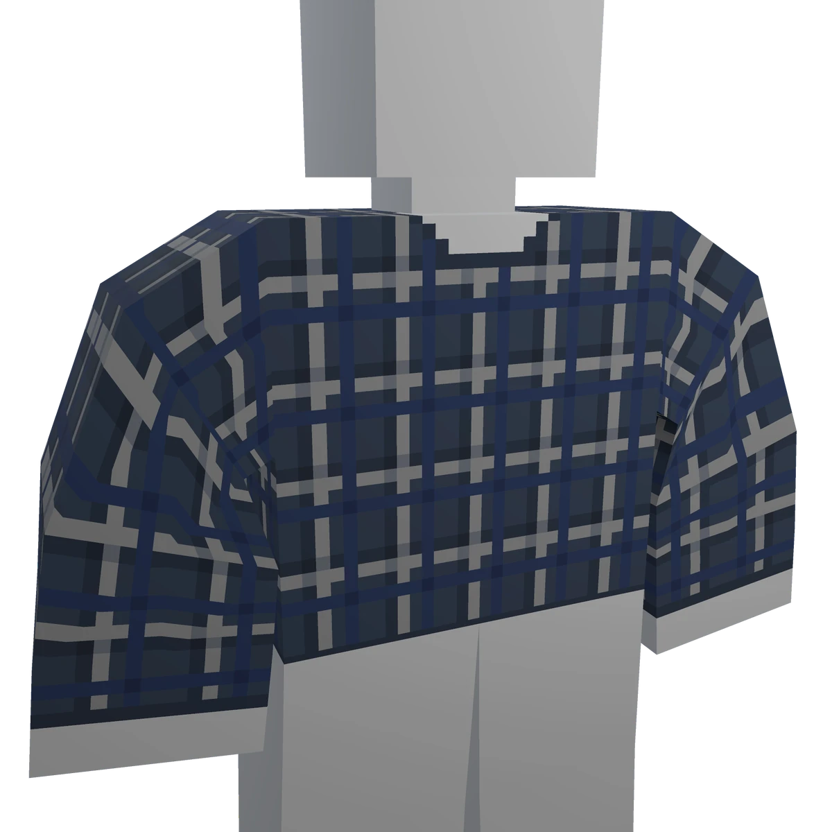 Dark Blue Plaid Shirt | Unturned Bunker Wiki | Fandom