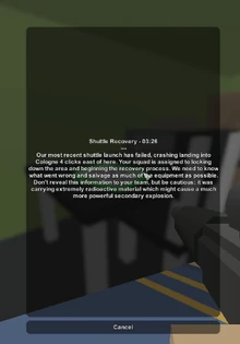 Shuttle Recovery | Unturned Bunker Wiki | Fandom