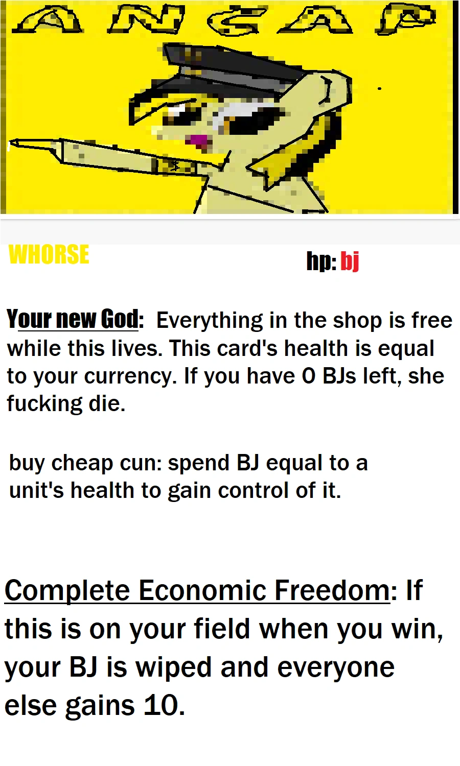Ancap Whorse | Untwocked Wiki | Fandom