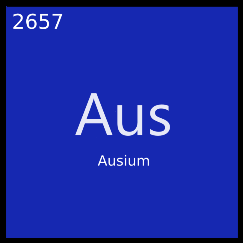 Ausium | Ununrockium's Custom Elements Wiki | Fandom