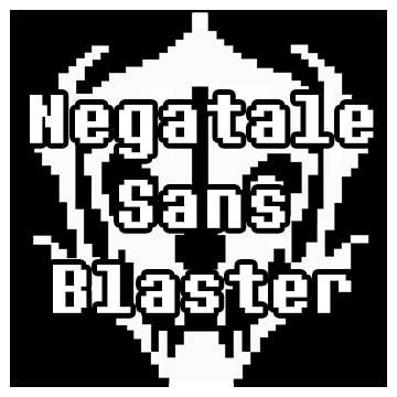 Negatale Sans Blaster | Unwavering Soul Unofficial Wiki | Fandom