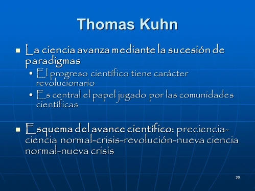 Paradigma conceptual. Thomas S. Kuhn | UPAEP Online Educación en línea ...