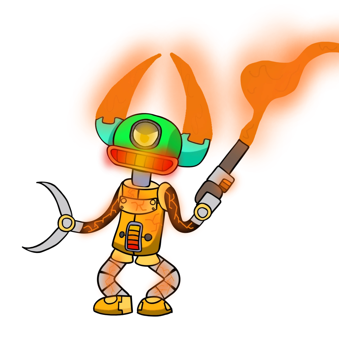 Domik the Vocodexx (Magma) | Upbeat War: Slime Mayhem Wiki | Fandom