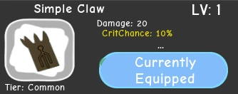 Simple Claw | Updated Side Slash! Wiki | Fandom
