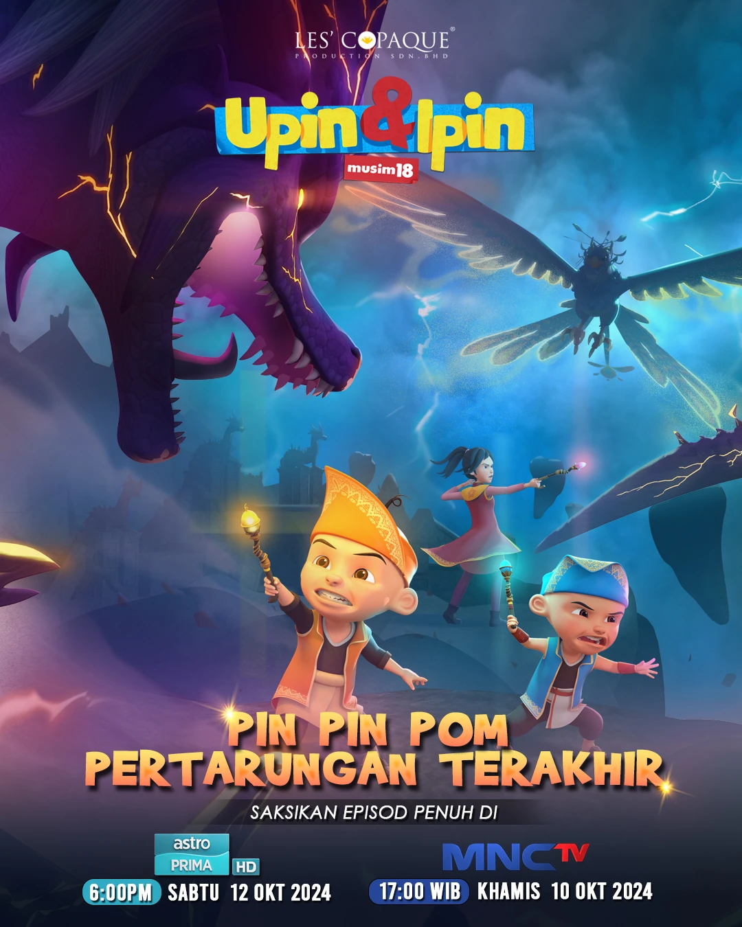 Pin Pin Pom Pertarungan Terakhir | Upin & Ipin Wiki | Fandom