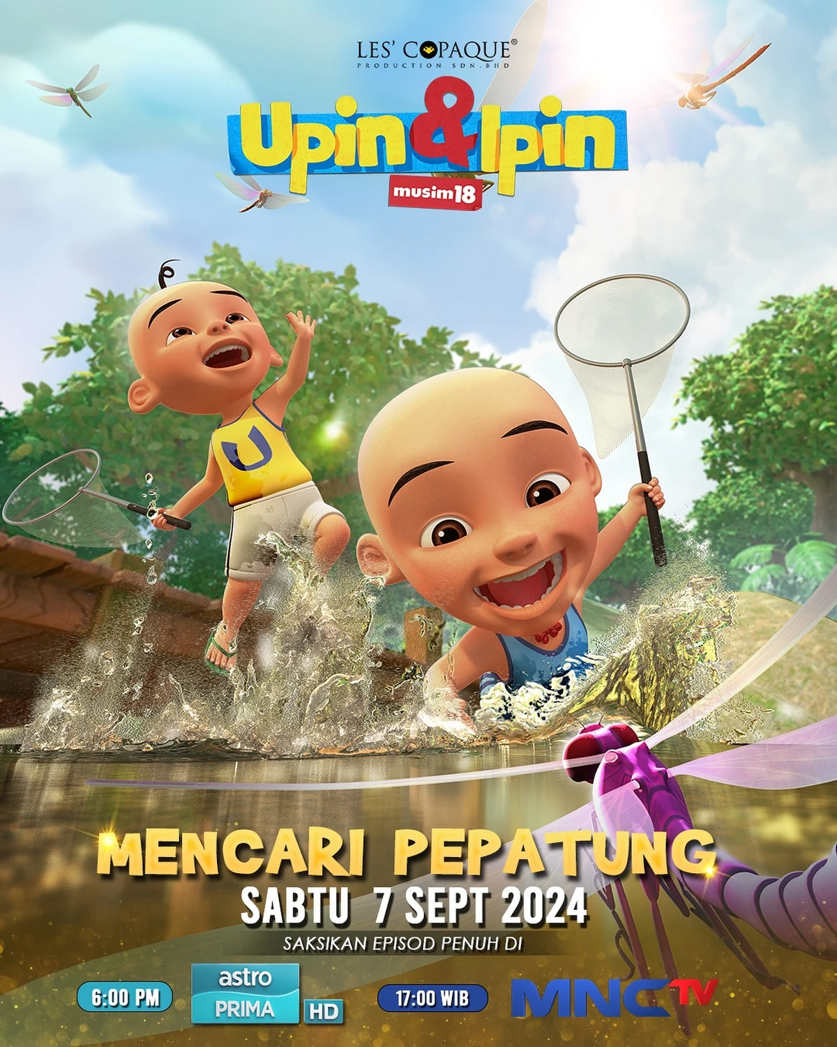 Mencari Pepatung | Upin & Ipin Wiki | Fandom