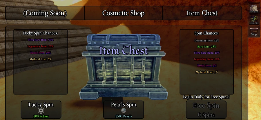Item Chest | Upon The Mirror Wiki | Fandom