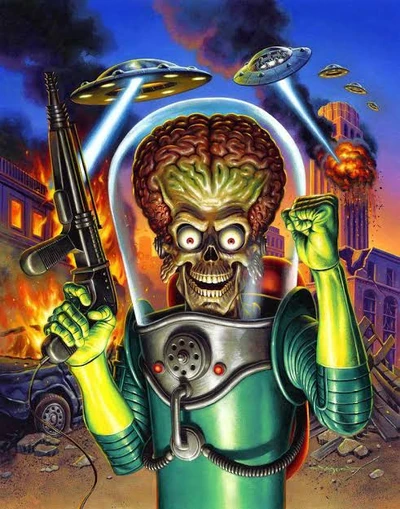 Martians (Mars Attack Comics/Topps Card) | Ultimate Power Rankings Wiki ...