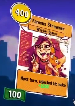 Famous Streamer | Urban Cards Wiki | Fandom