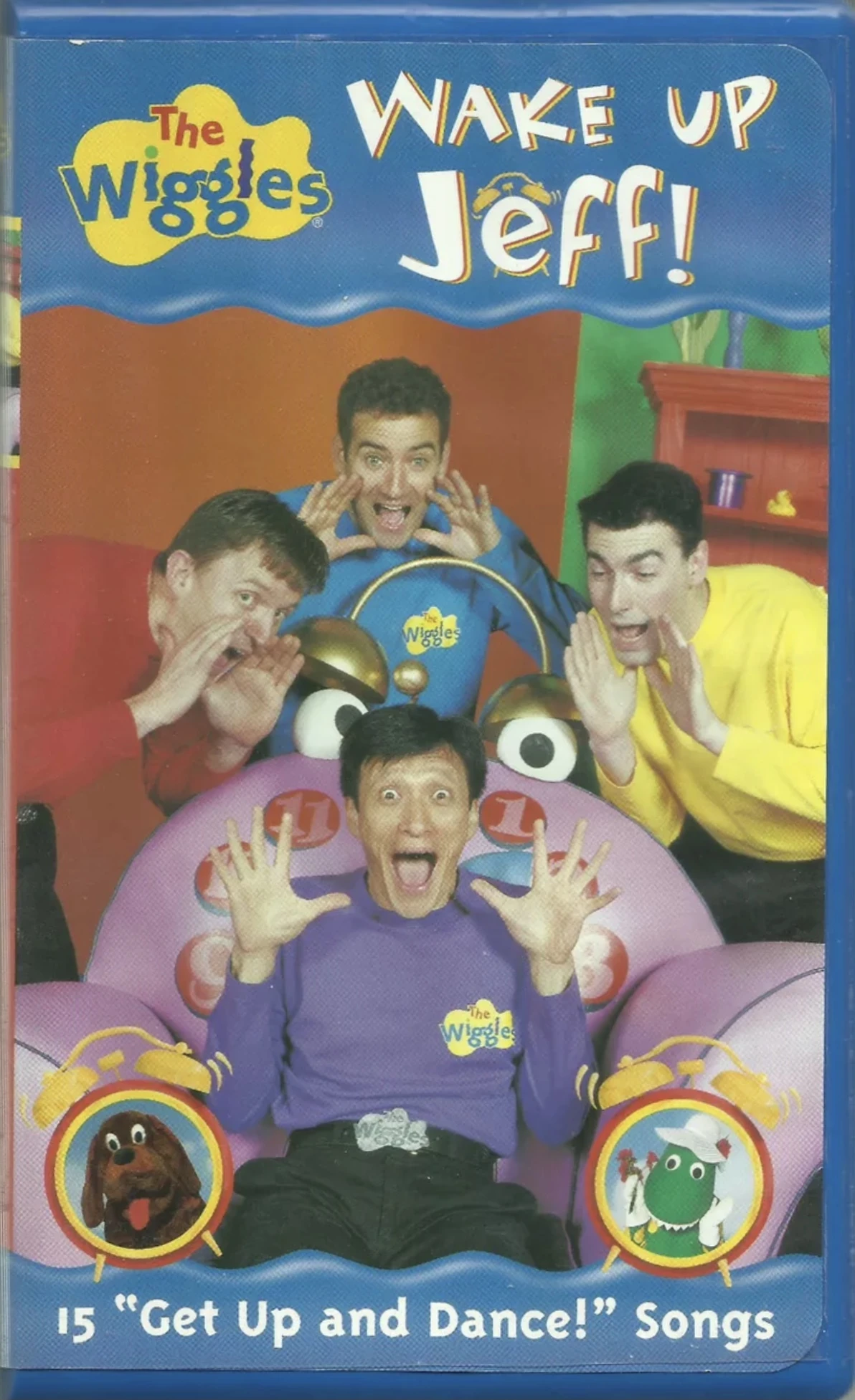The Wiggles Wake Up Jeff Vhs