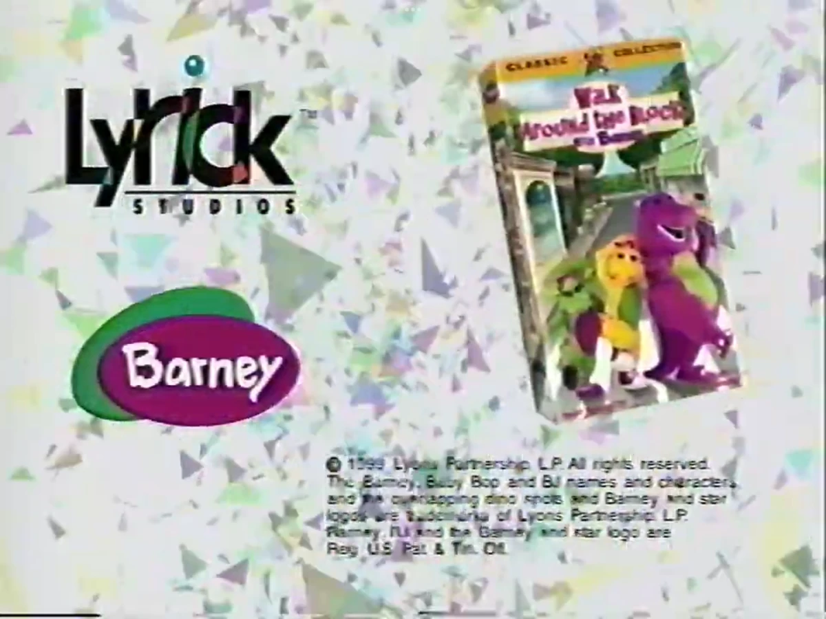 Walk Around the Block with Barney | US Home Video Collection Wiki | Fandom