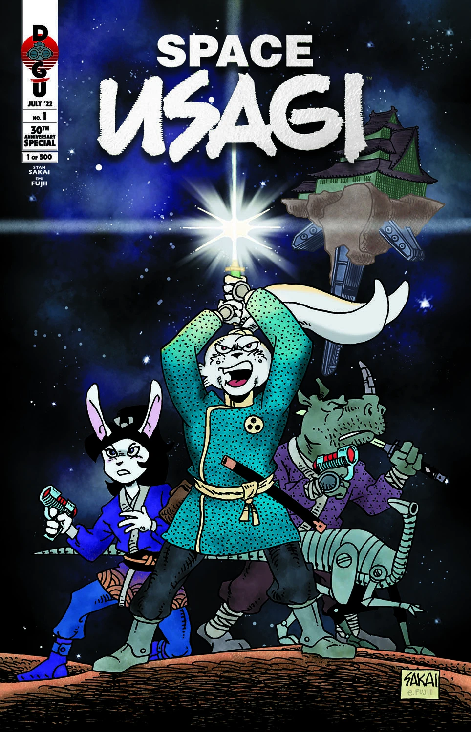 Space Usagi Vol. 1 No. 1 reprint | Usagi Yojimbo Wiki | Fandom