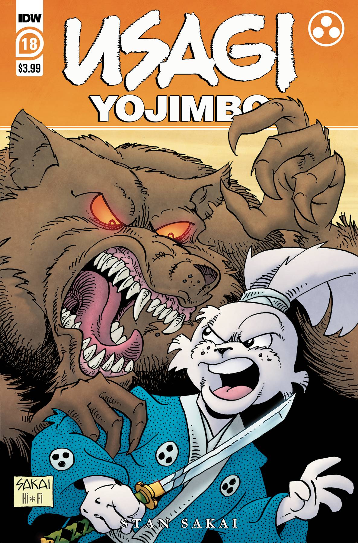 Usagi Yojimbo Vol. 4 No. 18 | Usagi Yojimbo Wiki | Fandom