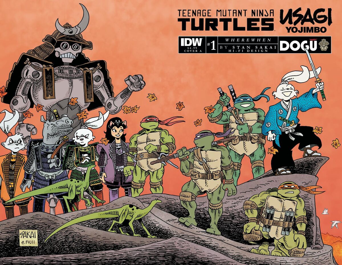 Teenage Mutant Ninja Turtles/Usagi Yojimbo WhereWhen No. 1 | Usagi ...