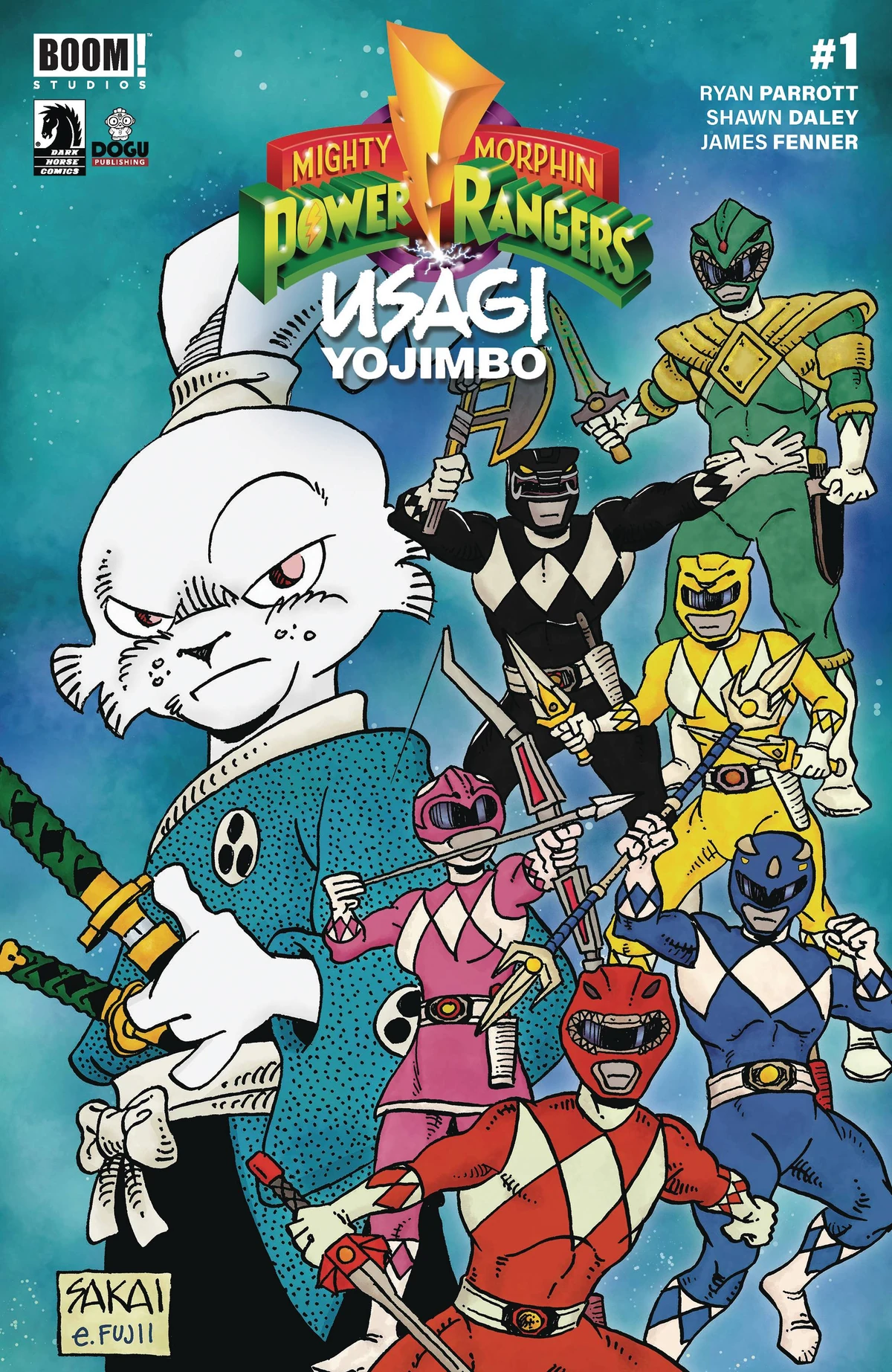 Mighty Morphin Power Rangers/Usagi Yojimbo | Usagi Yojimbo Wiki | Fandom