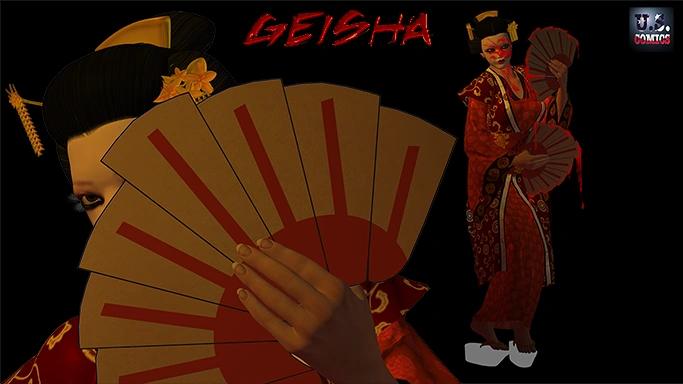 Geisha | U.S. Comics Wiki | Fandom