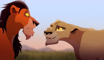 Scar and Zira | Usher's The Lion King Wiki | Fandom