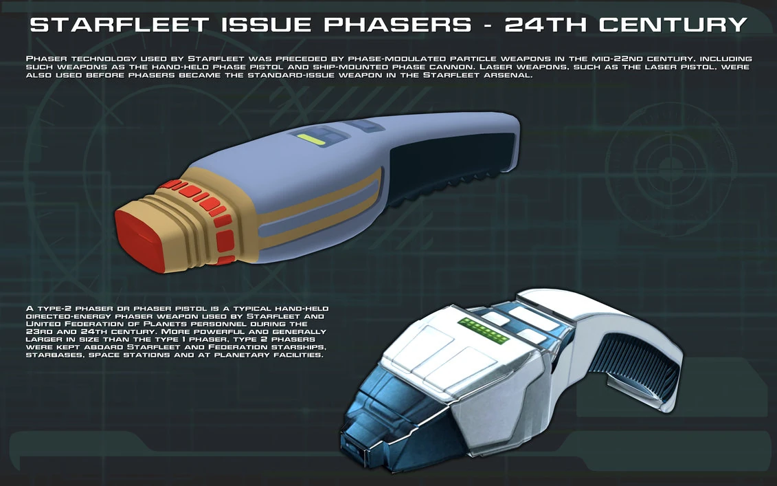 Personal Phasers | USS Solstice NCC-72718 Wikia | Fandom