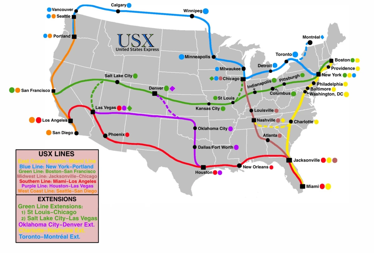 Line Extensions | USX Wikia | Fandom