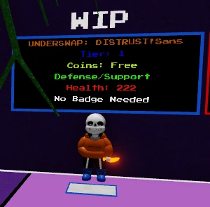UnderSwap: DisTrust!Sans | UT Soul OPs Boss Rush: Extended Wiki | Fandom