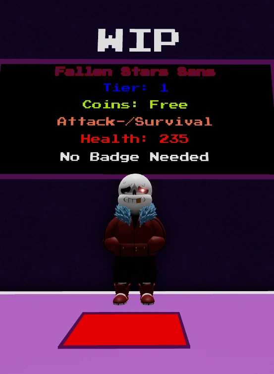 Fallen Stars Sans | UT Soul OPs Boss Rush: Extended Wiki | Fandom