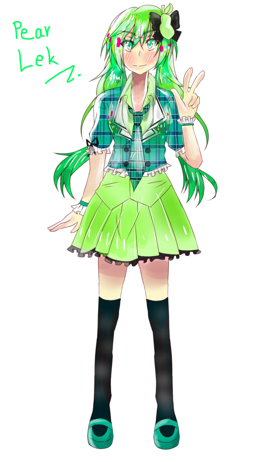 UTSD2017 Pear Green | UTAU Thailand Wiki | Fandom