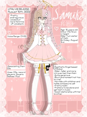 Samiko Nikorai | UTAU wiki | Fandom