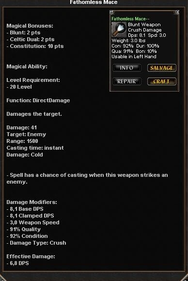 Looted Items (Uthgard Test Data) | Uthgard Wiki | Fandom