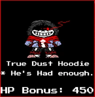 True Dust Hoodie | UT:LR Wiki | Fandom