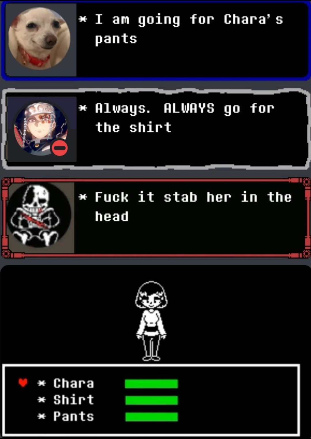 Chara (admin) | UT:LR Wiki | Fandom