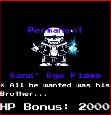 Sans' Eye Flame | UT:LR Wiki | Fandom