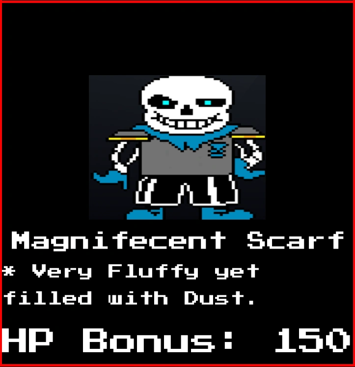 Magnificent Scarf | UT:LR Wiki | Fandom