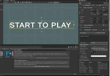 Creating a start button in Unity | UTM Game Design Techniques Wiki | Fandom