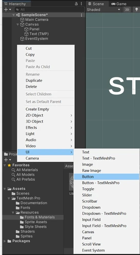 Creating a start button in Unity | UTM Game Design Techniques Wiki | Fandom