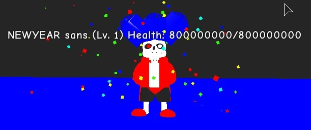 New Year Sans | Undertale Mega Boss Fights Wiki | Fandom