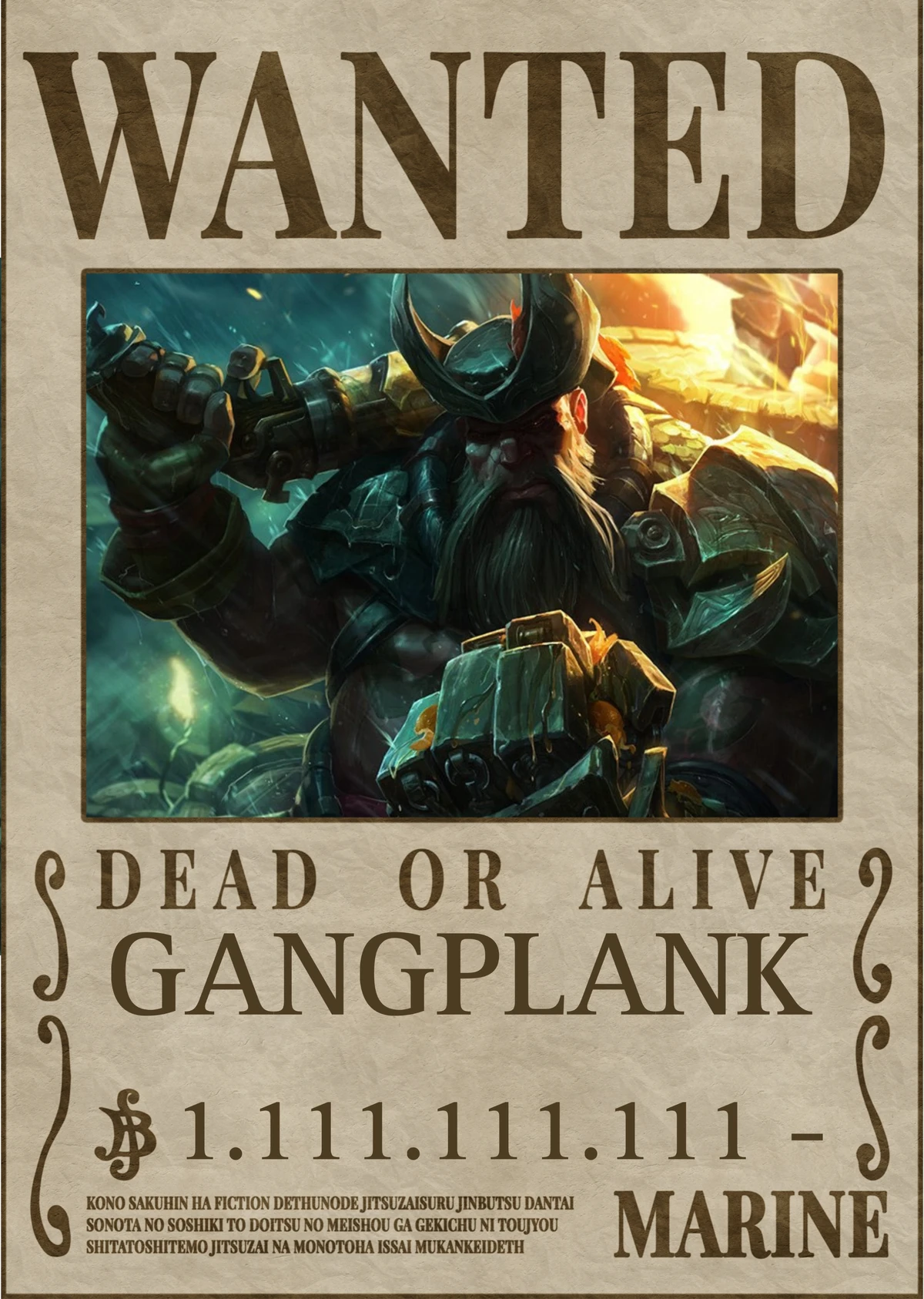 Gangplank | Utopia Wiki | Fandom