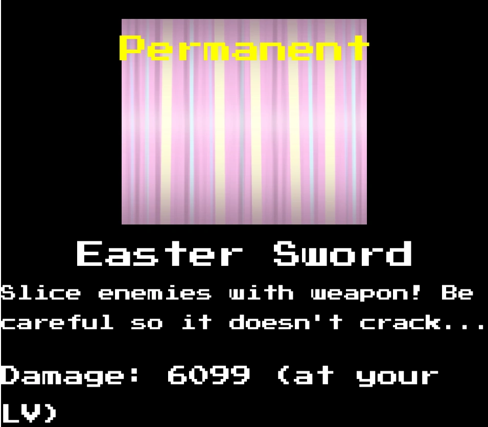 Easter Sword | Untitled Weird Game (UWG) Wiki | Fandom