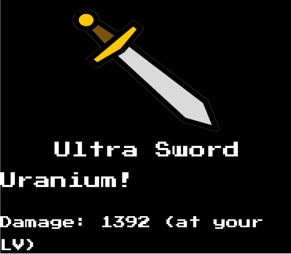 Ultra Sword | Untitled Weird Game (UWG) Wiki | Fandom
